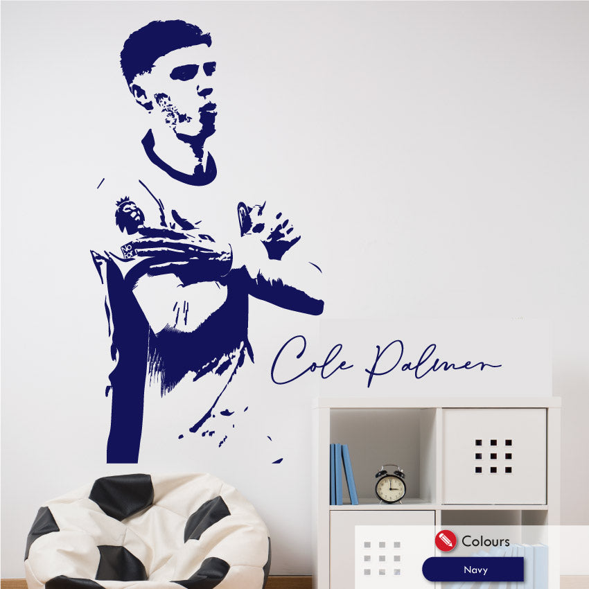Cole Palmer Chelsea Football Wall Art Sticker – Graphic That