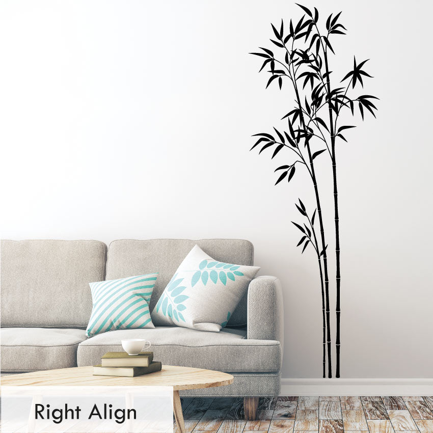 Bamboo Tree Wall Art Decal – Graphic That