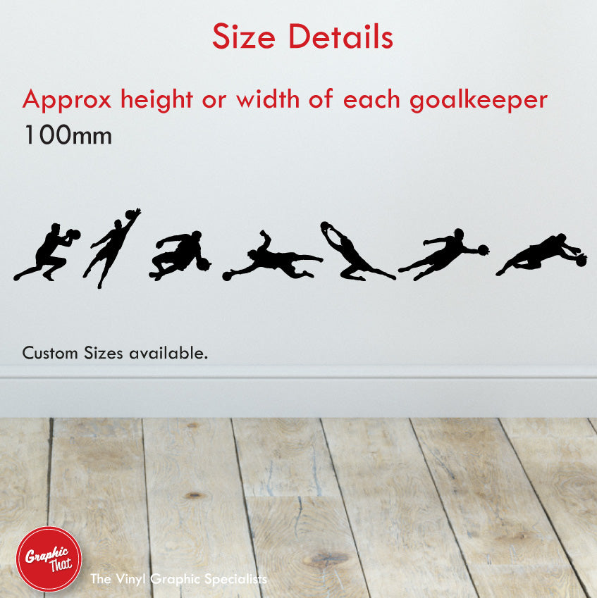 Goalkeeper Wall Sticker Decals – Graphic That
