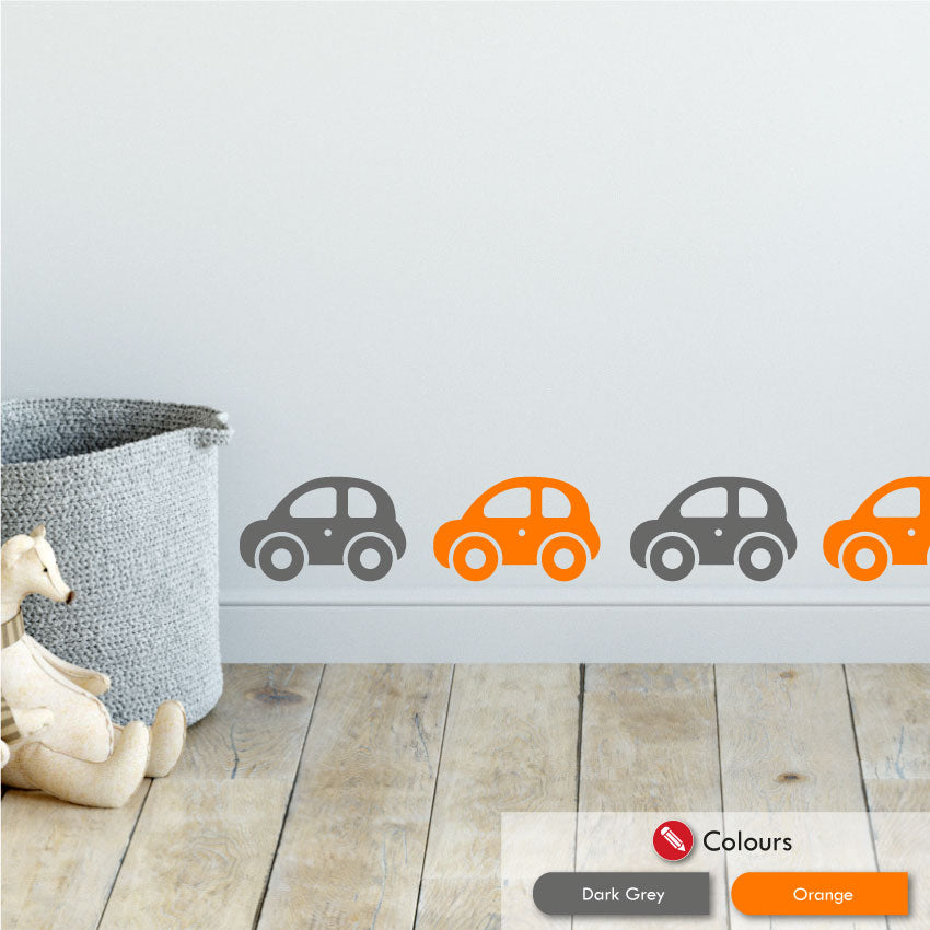 Toy Cars Wall Art Sticker Set – Graphic That