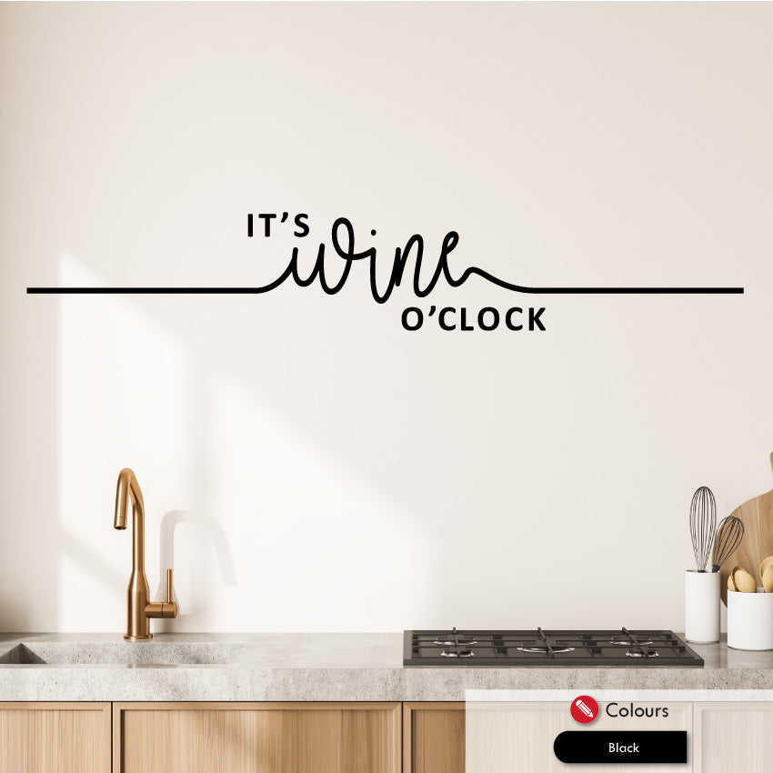 Wine Kitchen Quotes VWAQ I Love To Cook With Wine Wall Decal Sign